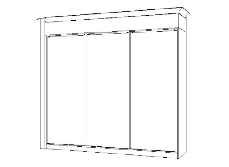 Custom-made wardrobe and built in options.